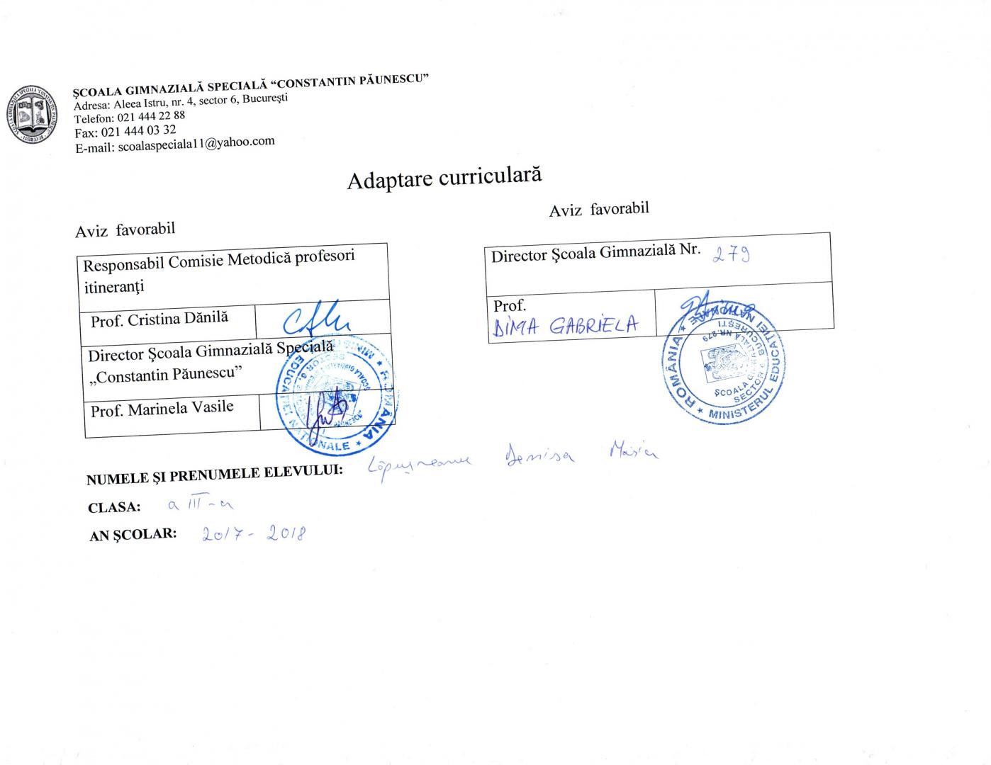 Adaptare curriculară - clasa a III a Limba română | EduȘcoală