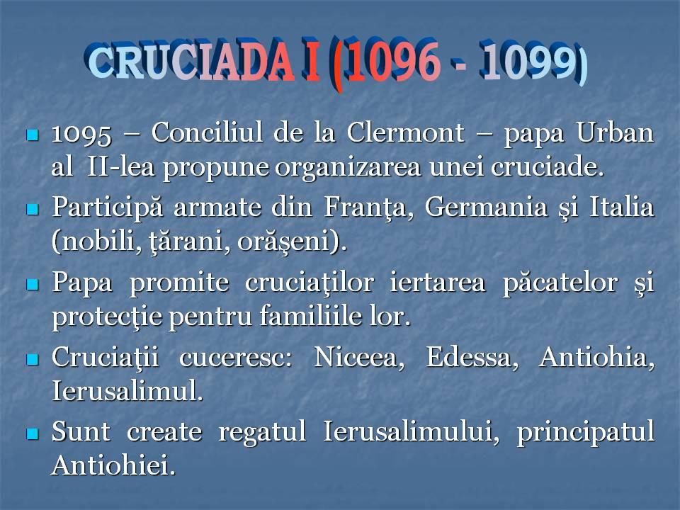 SOFT EDUCAŢIONAL-CRUCIADELE-CLASA A V-A | EduȘcoală